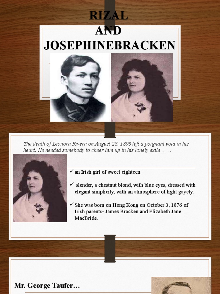 Rizal's Relationship with Josephine Bracken | PDF