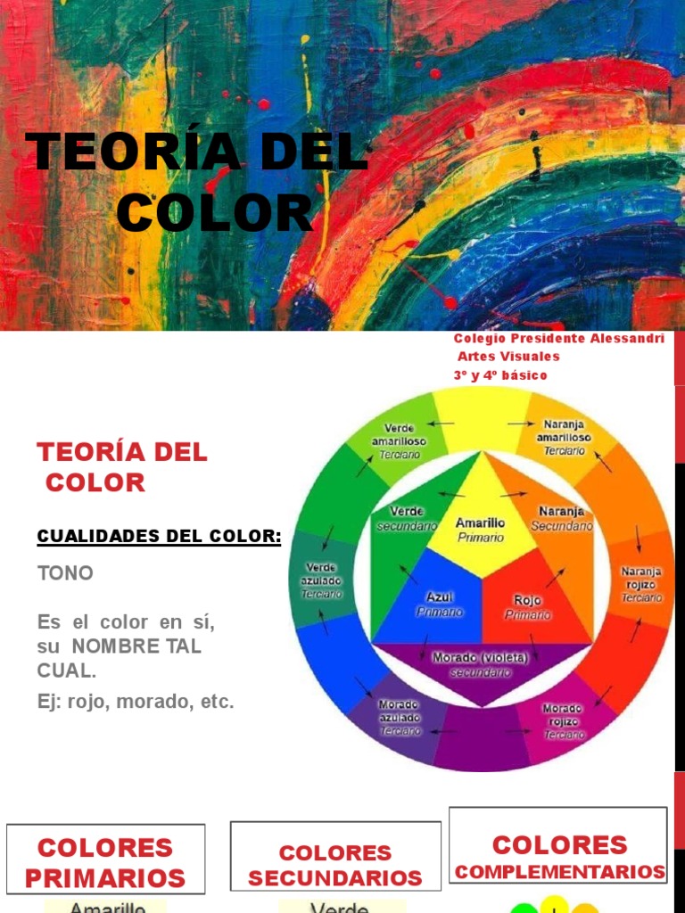 Teoría Del Color 3° y 4° Básicos | PDF