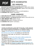 Uncompacted Void Content of Fine Aggregate | PDF | Construction ...