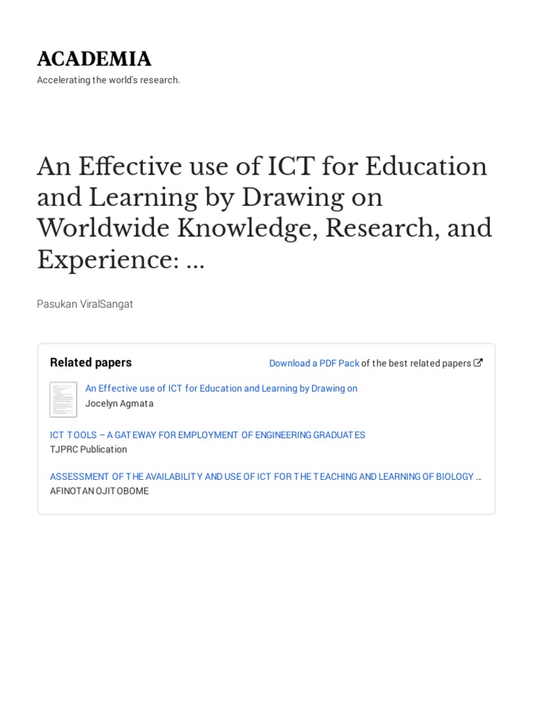 Amins With Cover Page v2 | PDF | Educational Technology | Information ...