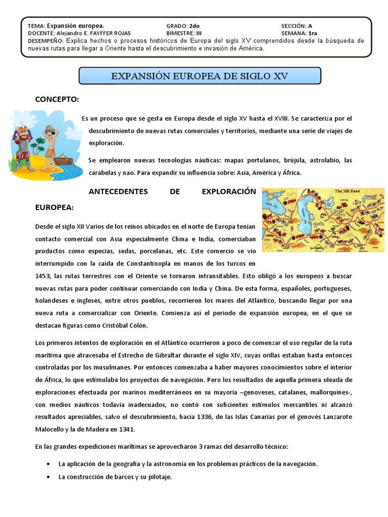 Separata Expansion Europea 2021 | PDF | Exploración | Europa