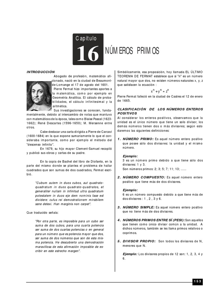 Números Primos | PDF | Número primo | Matemáticas