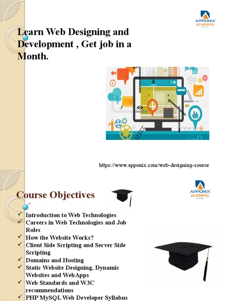 Learn Web Designing and Development, Get Job in A Month | Descargar gratis PDF | Web Design ...