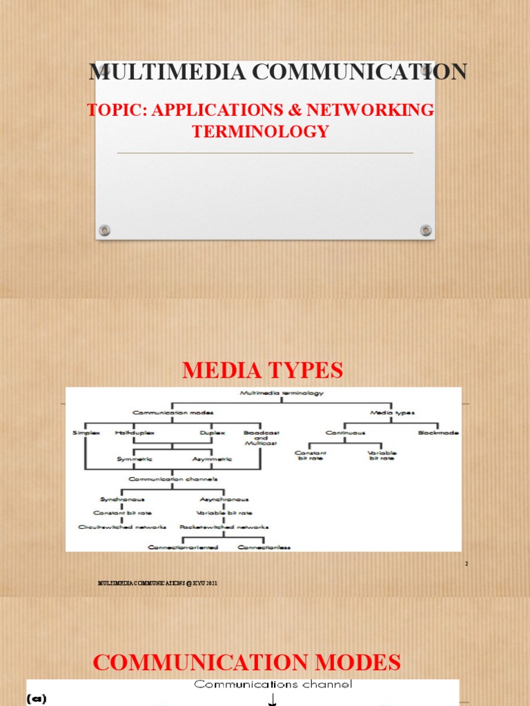 Applications and Networking Terminolodgies | PDF | Computer Network | Quality Of Service