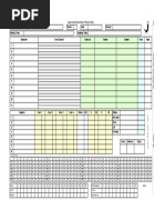 Cricket Score Sheet Template | PDF
