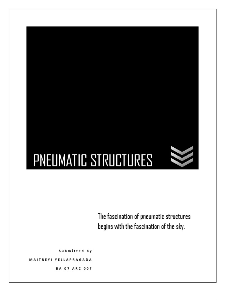 Overview of Pneumatic Structures | PDF | Fibers | Fiberglass