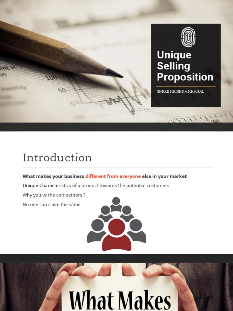 Unique Selling Proposition Marketing Pdf Communication Marketing