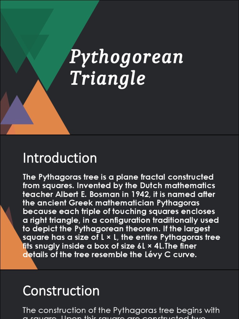 Pythagoras Triangle | PDF