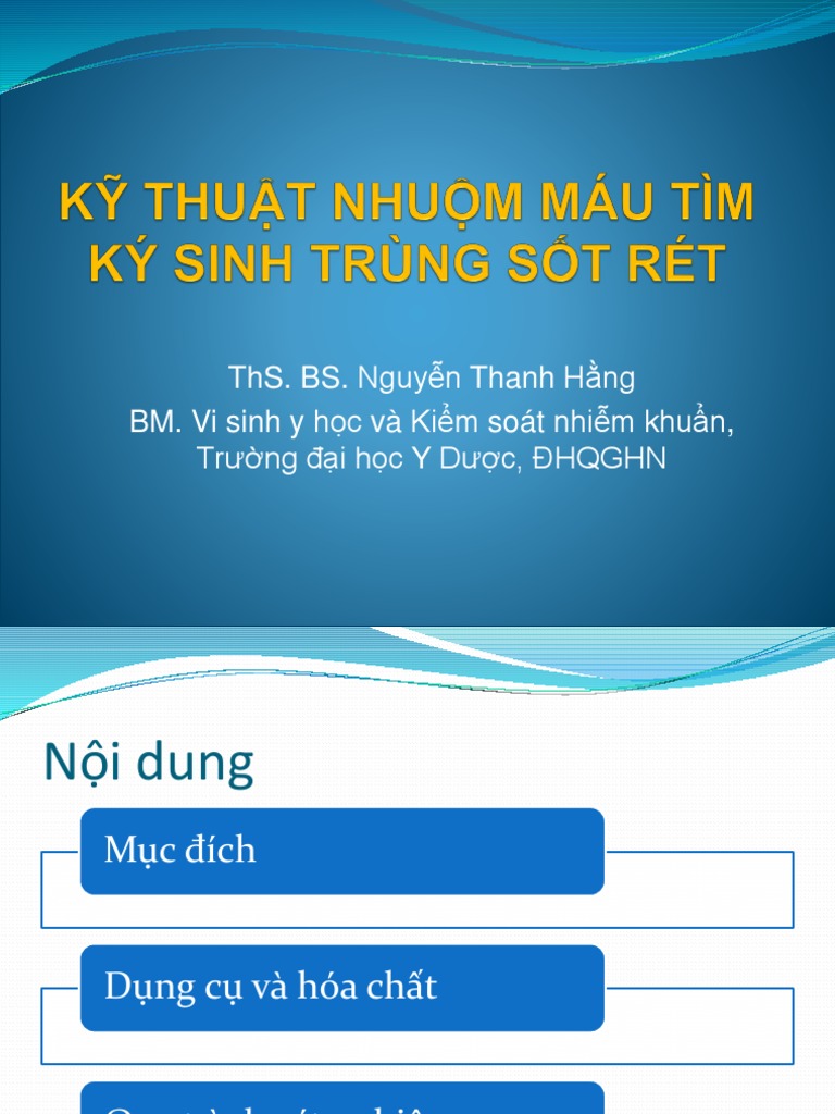 Kỹ thuật nhuộm màu tìm KST | PDF