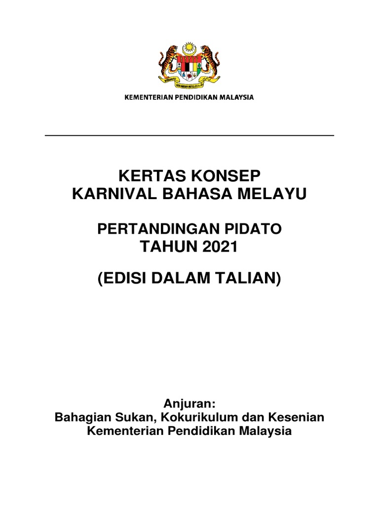 Kertas Konsep Pidato | PDF