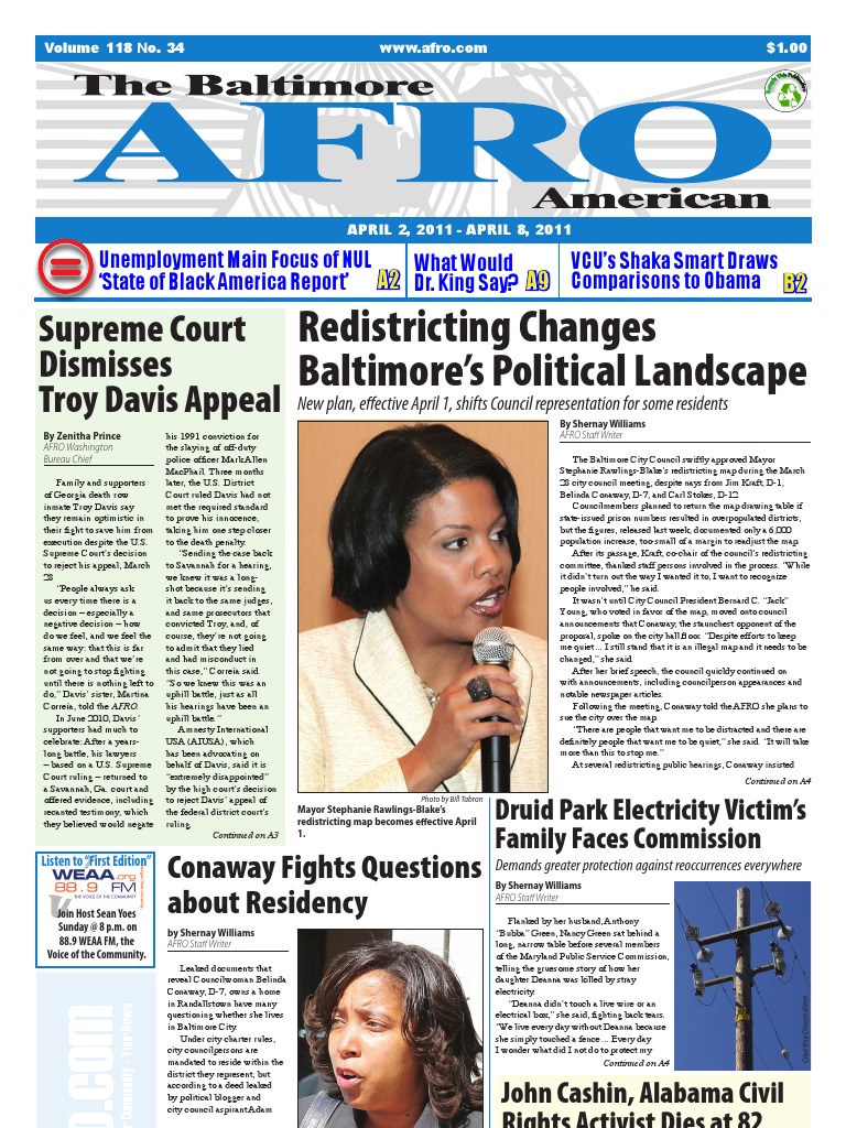 Baltimore Afro-American Newspaper, April 2, 2011 | PDF | Prescription Drugs