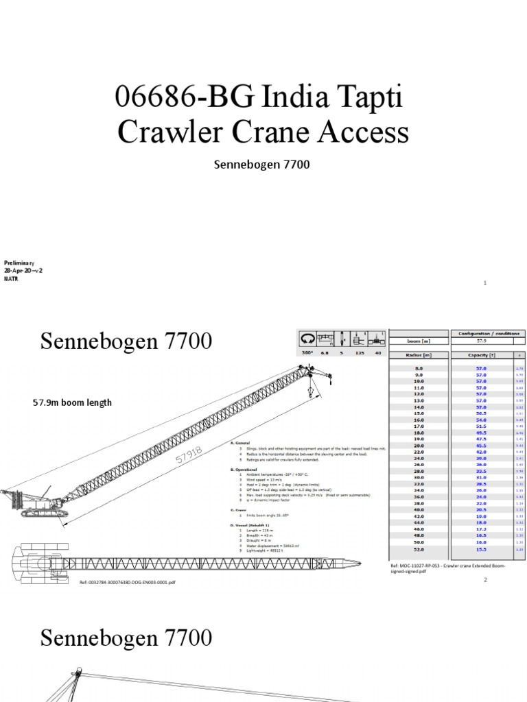 Crawler Crane Access v2 | PDF | Construction Equipment