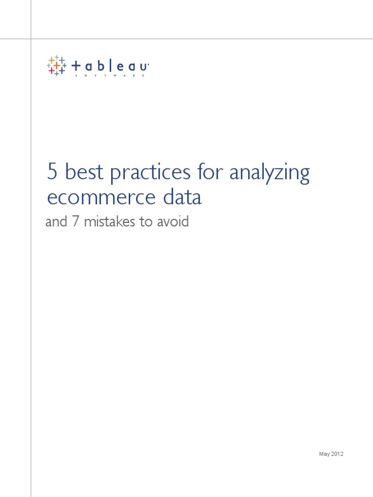 5 Best Practices Ecommerce 0 | PDF | Business Intelligence | Data