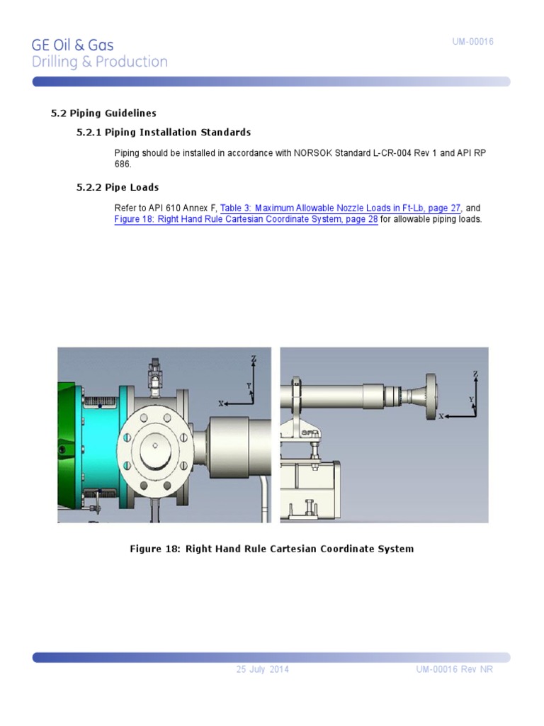 GE Hpump - Nozzle Loading Information | PDF | Mechanical Engineering
