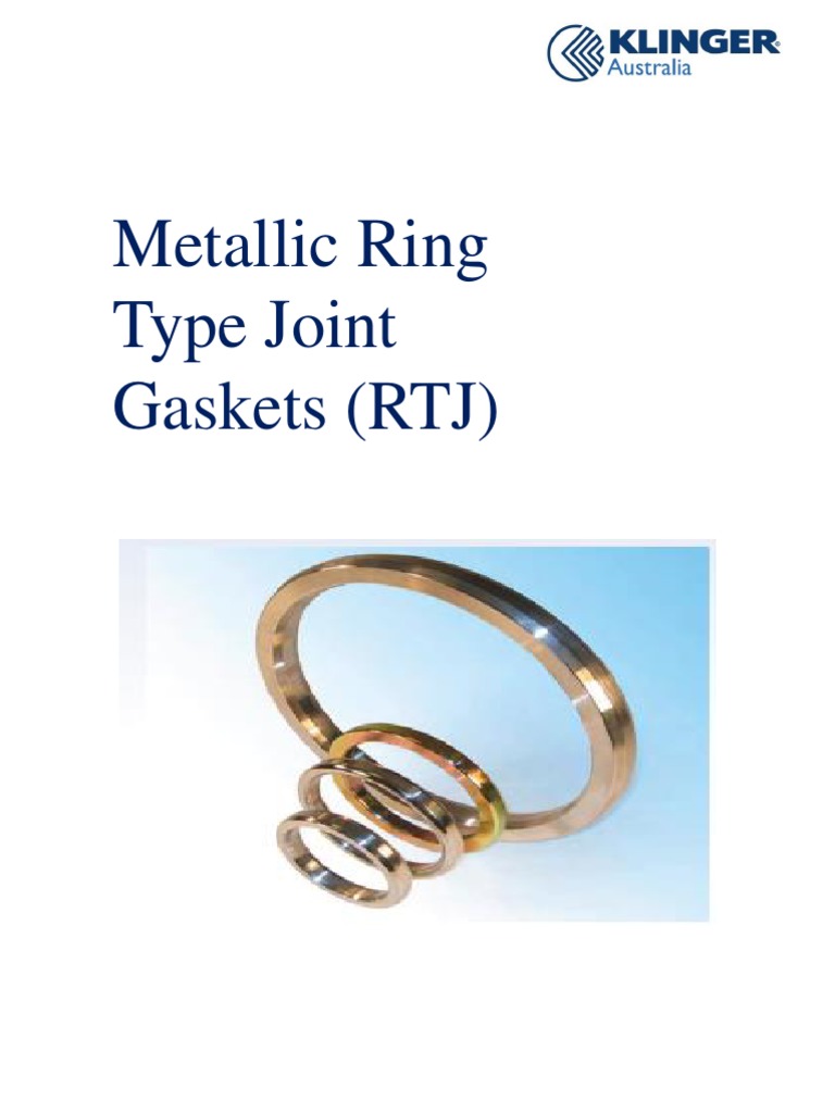 RTJ Gasket Specifications and Dimensions | PDF | Gas Technologies ...