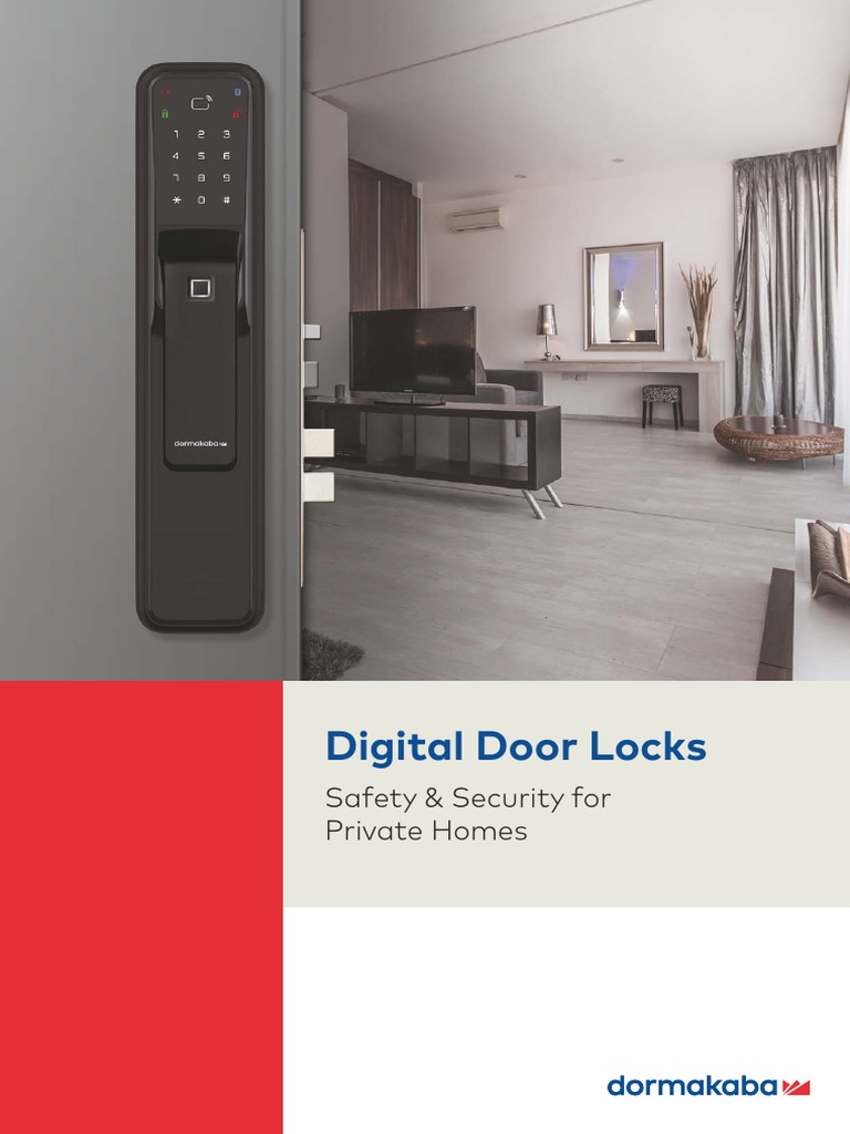 Digital Door Lock Sa 012020 PDF | PDF | Radio Frequency Identification | Bluetooth