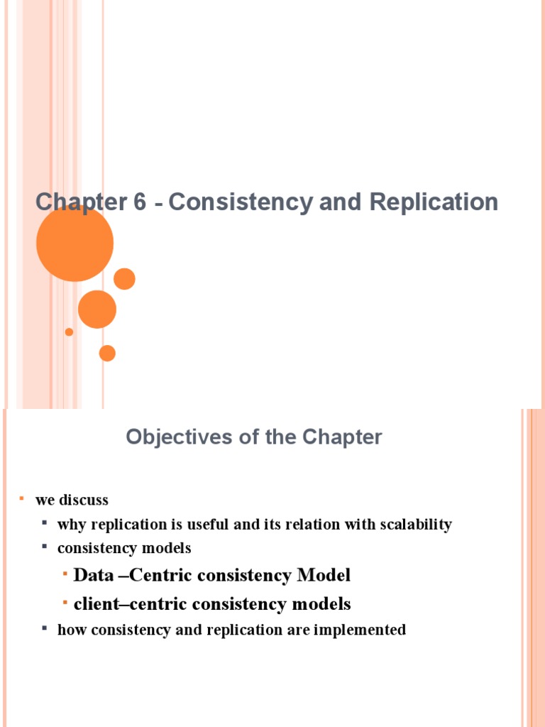 Chapter 6-Consistency and Replication | PDF | Replication (Computing) | Cache (Computing)