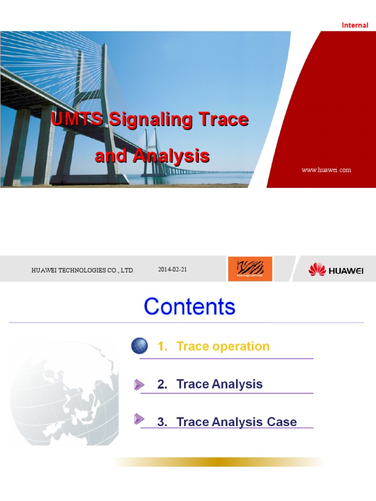 UMTS Signaling Trace and Analysis | PDF | Electronics | Communication