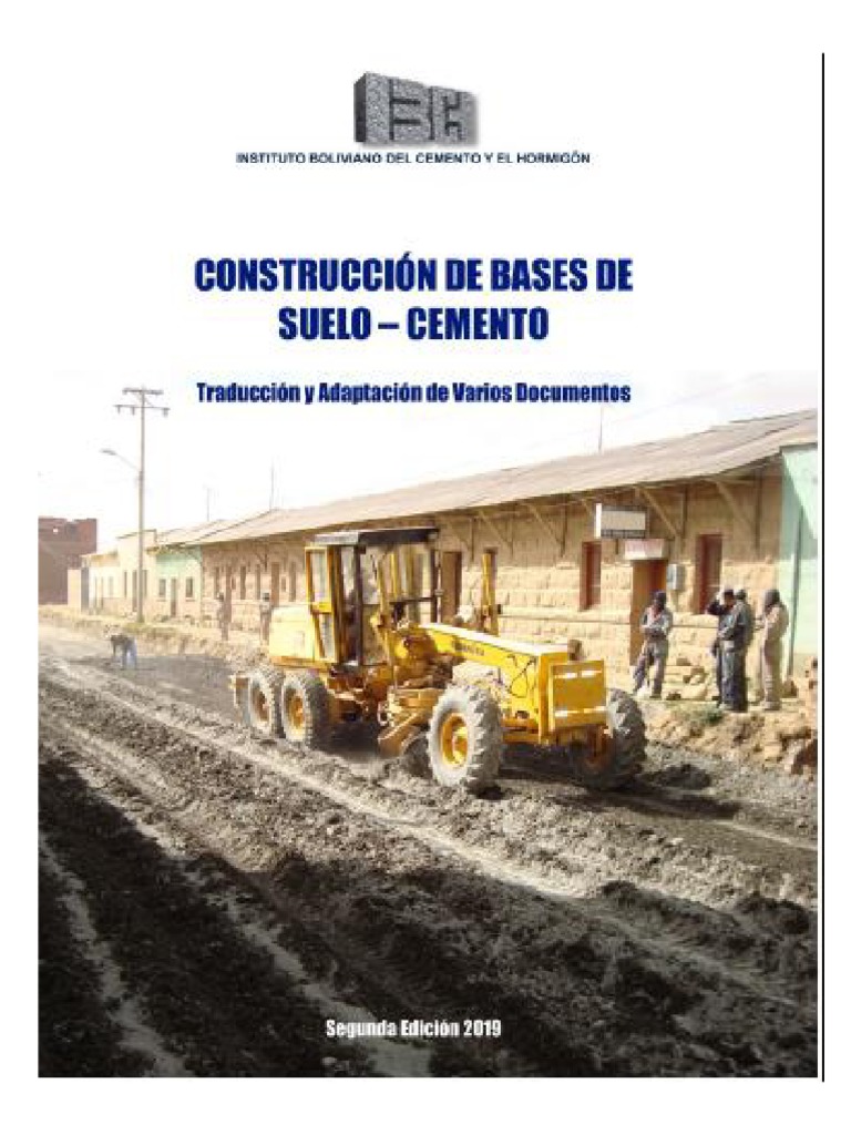 Construcción de Bases de Suelo - Cemento Final 2020 | PDF | Cemento | Suelo