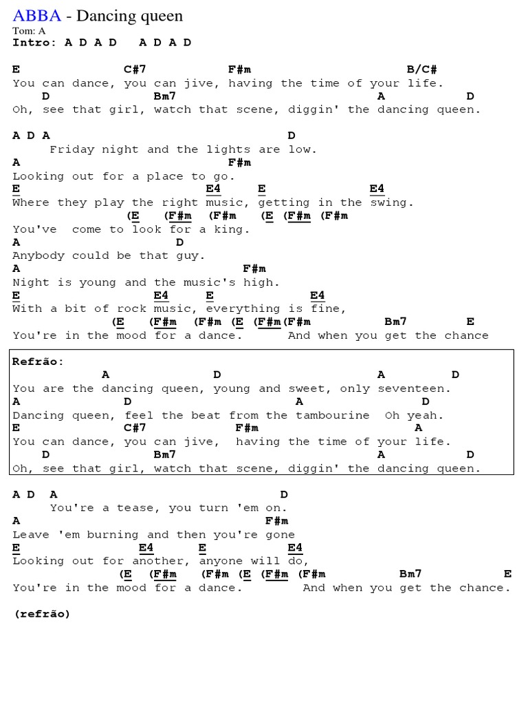 Dancing Queen (A) | PDF