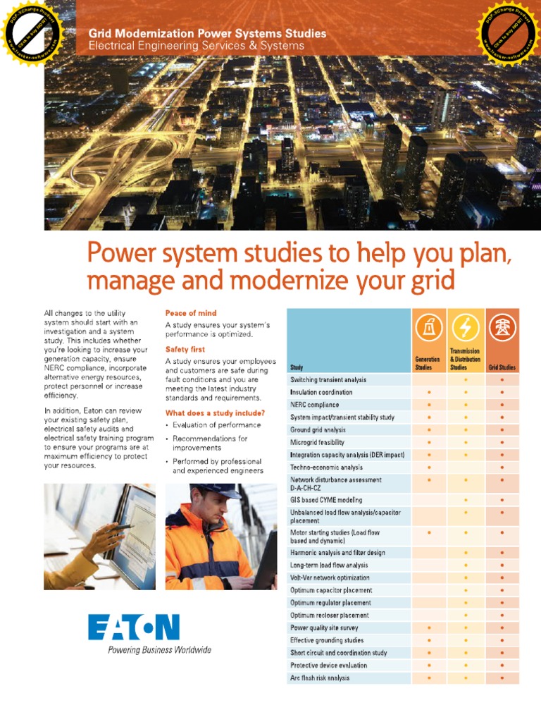 Grid Modernization Power Systems Studies | PDF