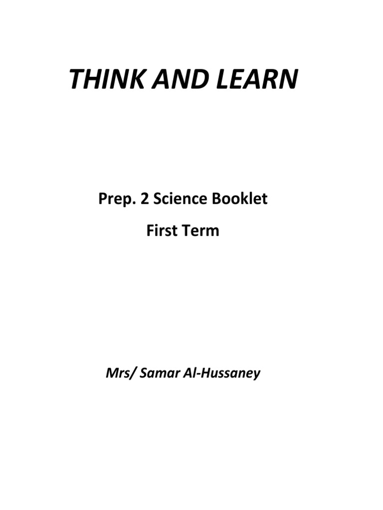 Science Booklet Prep 2 First Term 2015-2016 | PDF | Atmosphere Of Earth ...