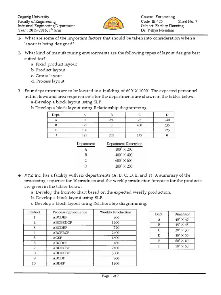 Sheet 7 FP | PDF | Page Layout