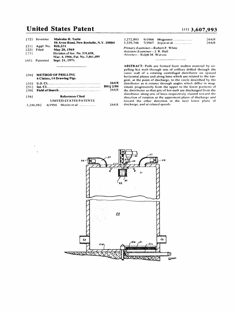 1971 Tuttle 3607993 Tuttle Prilling Bucket | PDF