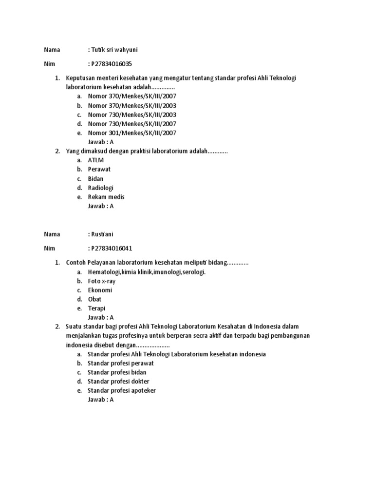 Soal Bu Indah Uas | PDF