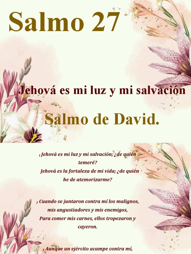 Salmo 27 | PDF
