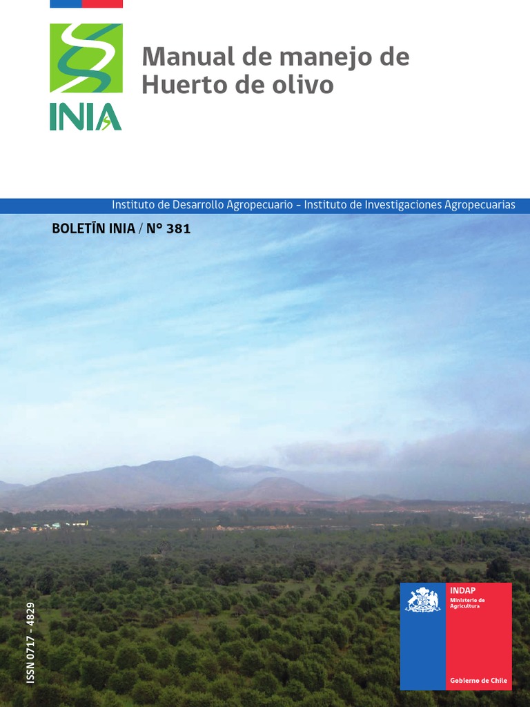 Manual Olivo INIA 2017 | PDF | Aceite de oliva | Compost