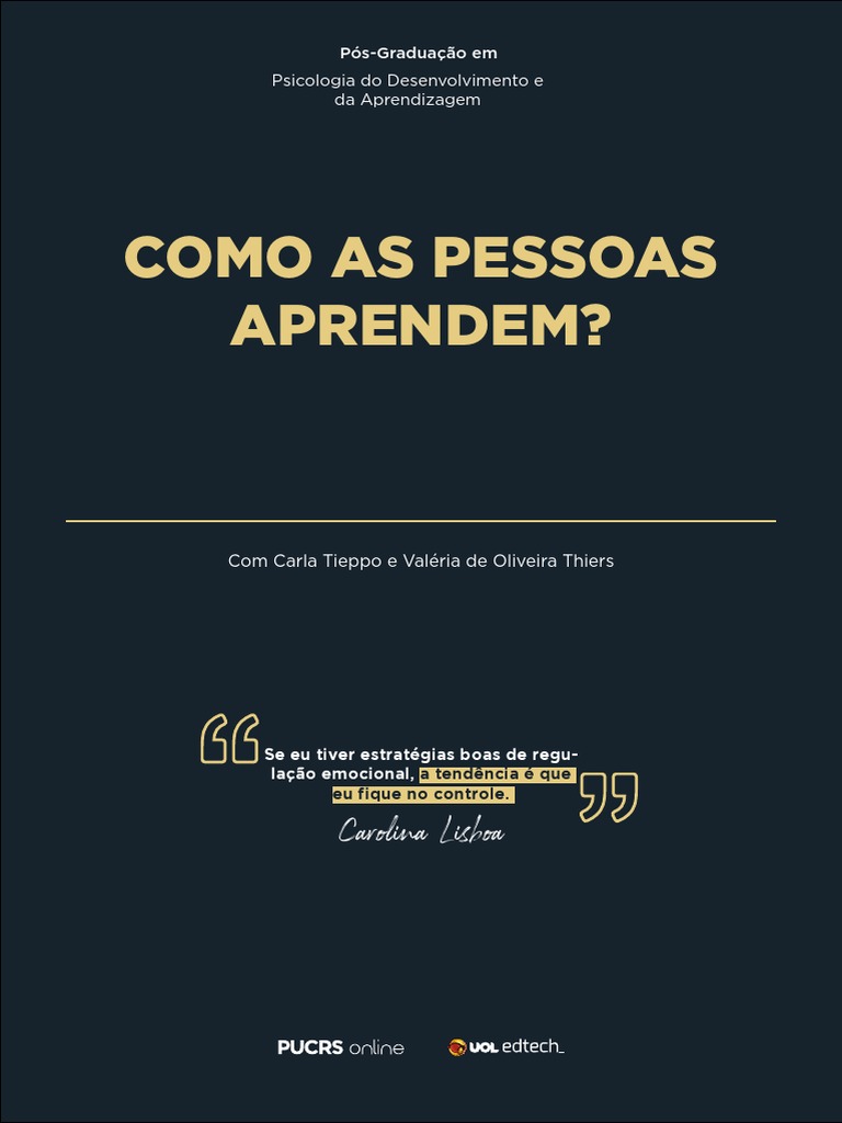 Livro-Como-As-Pessoas-Aprendem-Pda-Offline 2 | PDF | Neurônio | Cérebro