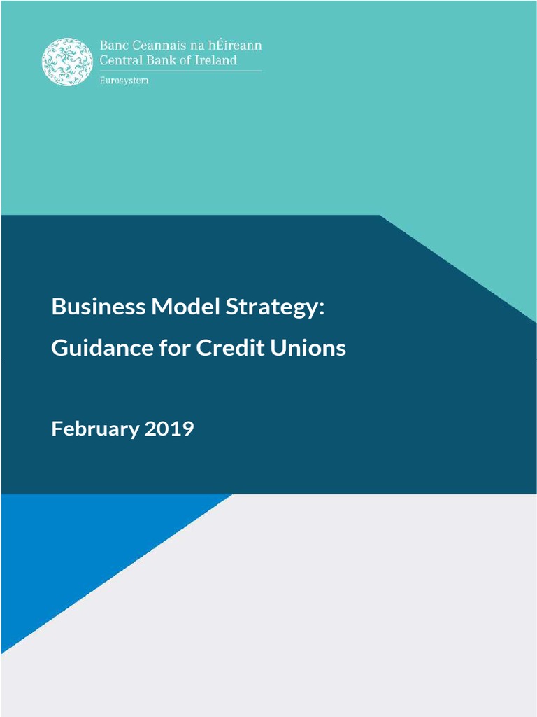 Business Model Strategy Guidance For Credit Unions | PDF | Business ...