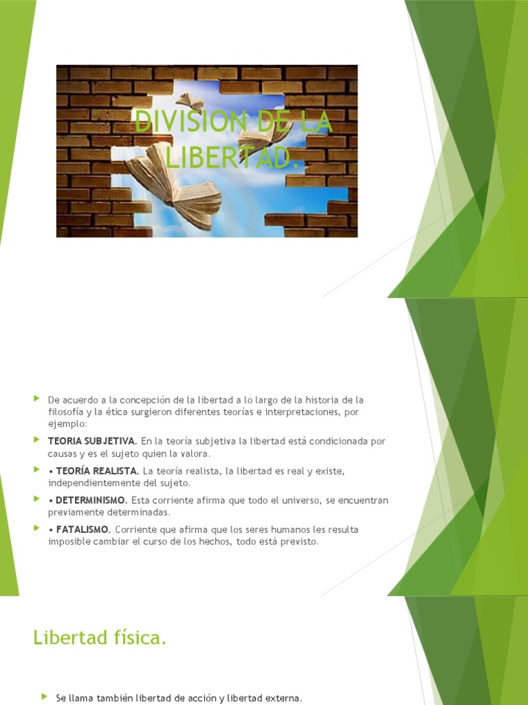 Division de La Libertad | PDF | Libertad | Moralidad