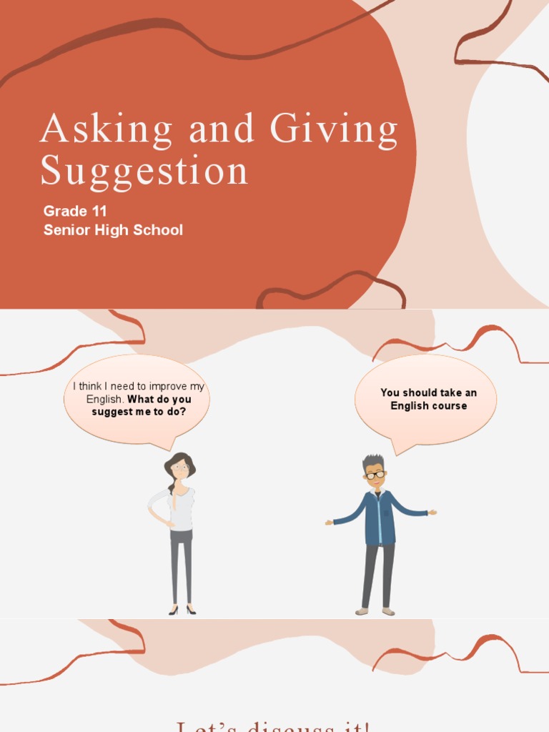 Asking and Giving Suggestion | PDF