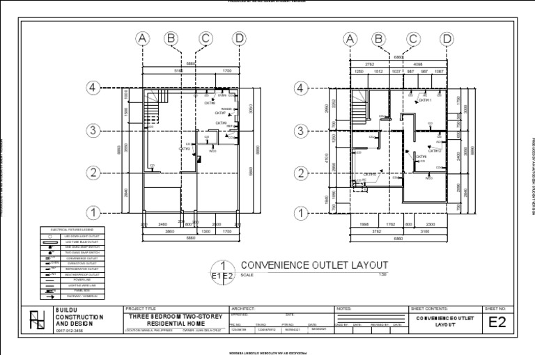 Convenience Outlet Plan | Download Free PDF | Electrical Engineering ...
