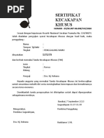 Sertifikat SKU PENGGALANG RAMU, RAKIT, TERAP SIAP PRINT | PDF