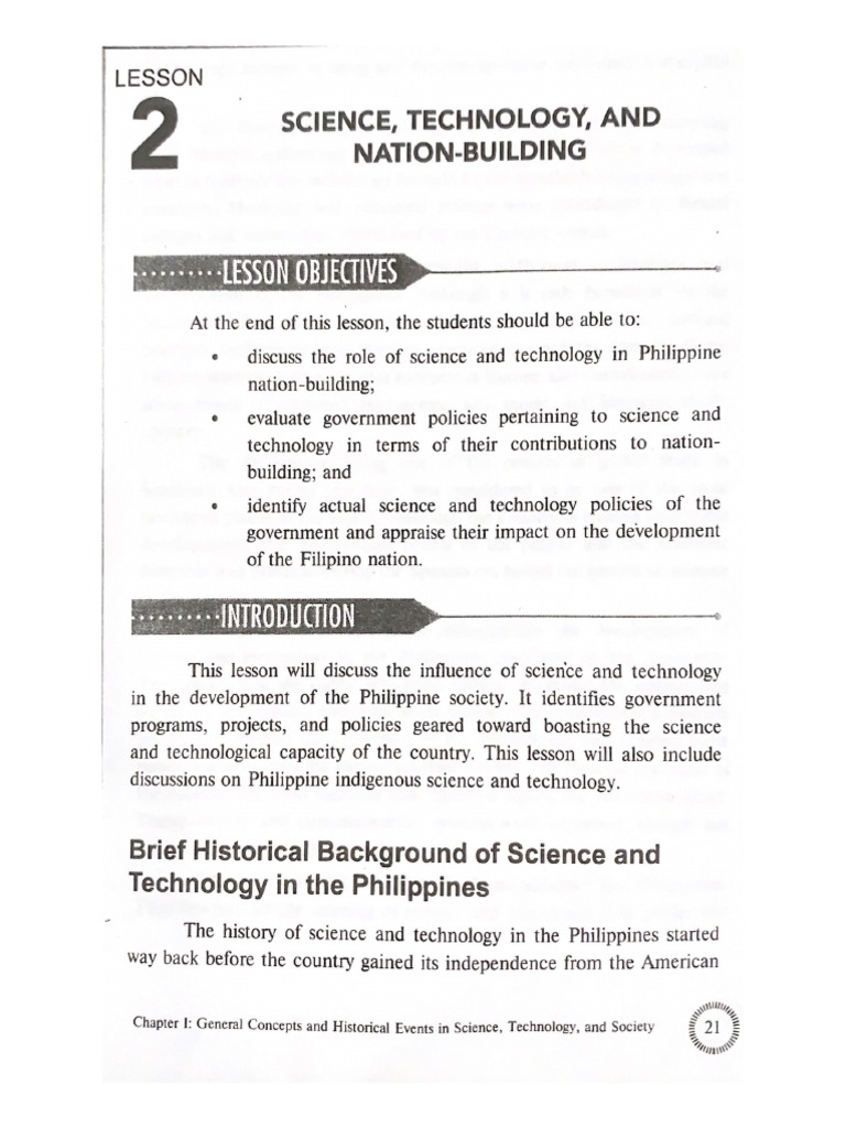 Science, Technology, and Nation Building | PDF