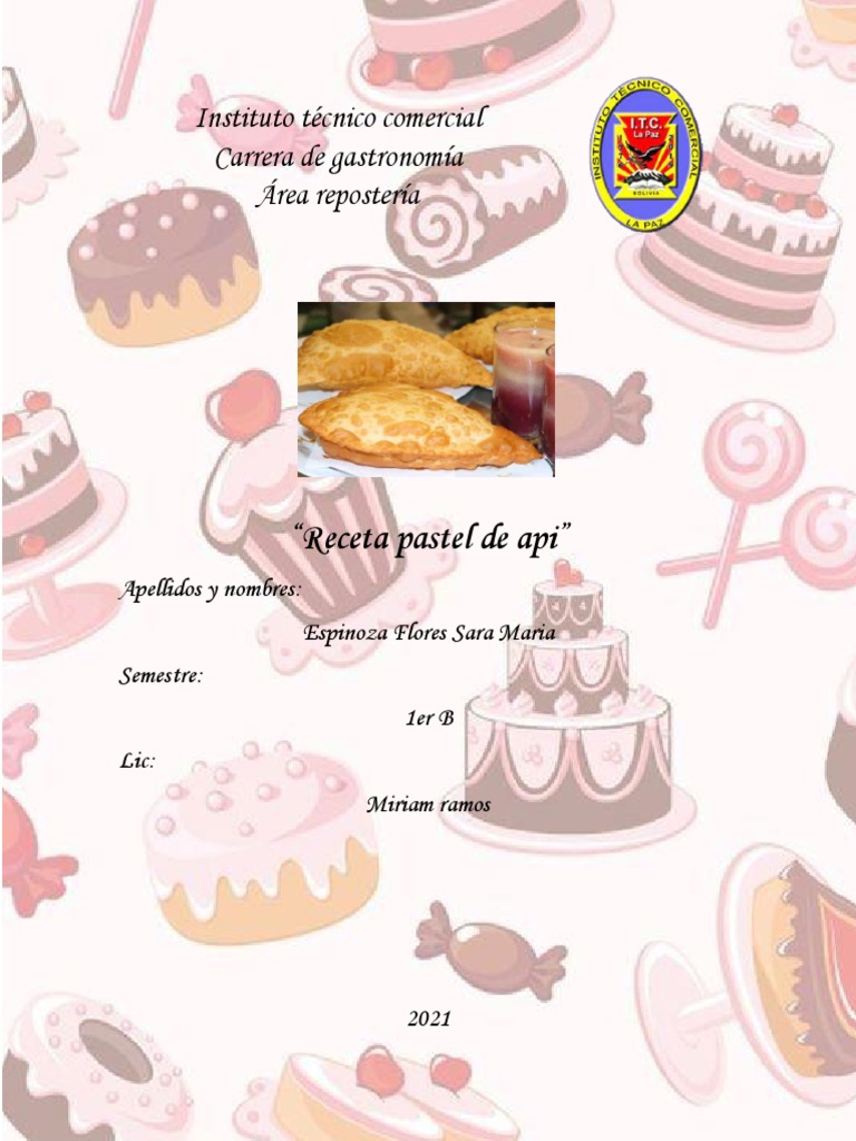 Pastel de Api | PDF