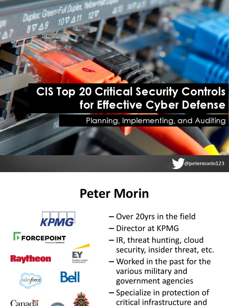 CIS Top 20 Critical Security Controls For Effective Cyber Defense | PDF ...