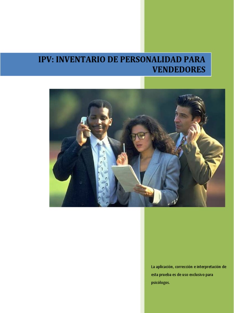 Cuestionario IPV | Descargar gratis PDF | Vejez