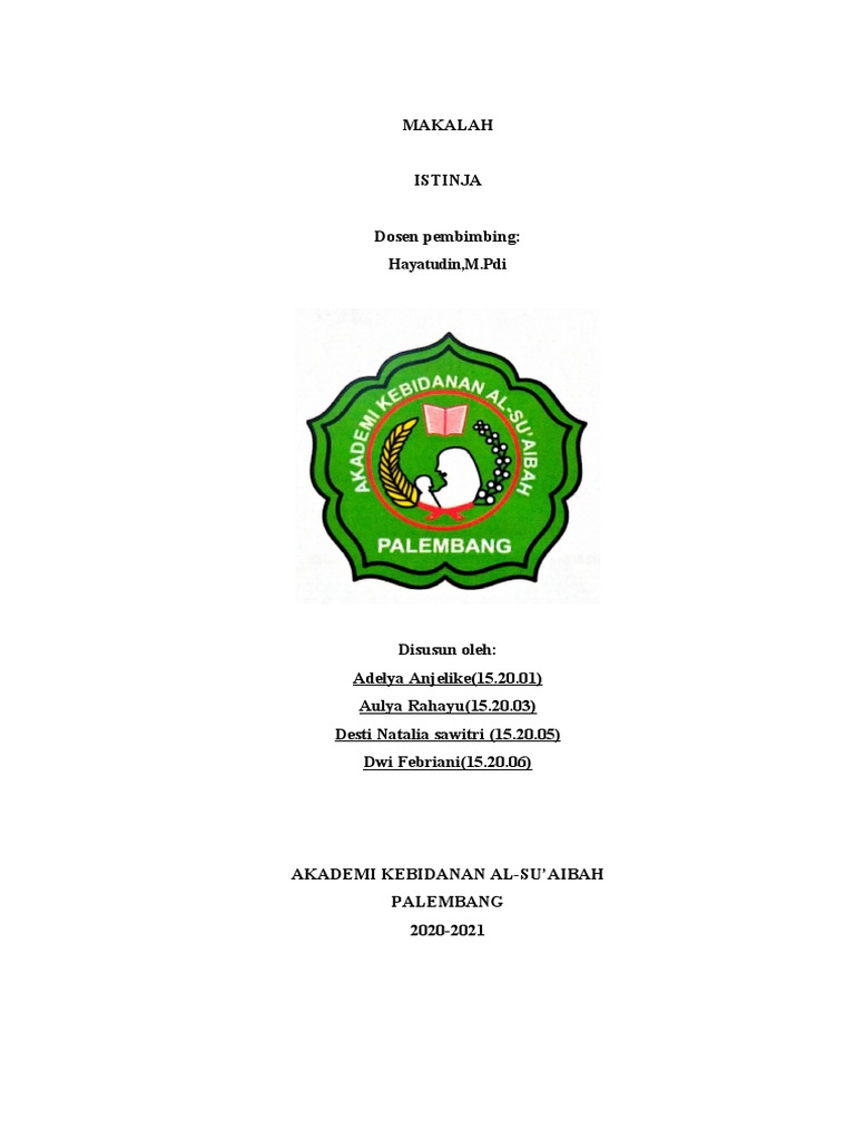 ISTINJA | PDF