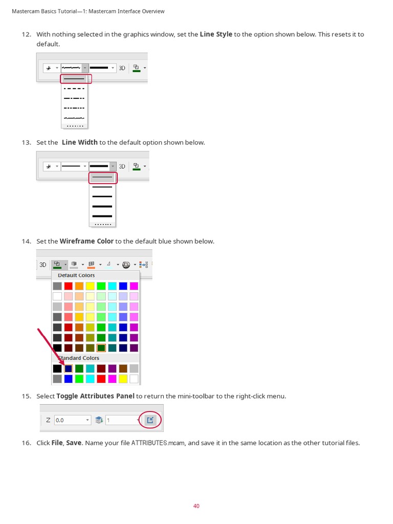Mastercam 2022 Basics Tutorial - Part14 | PDF