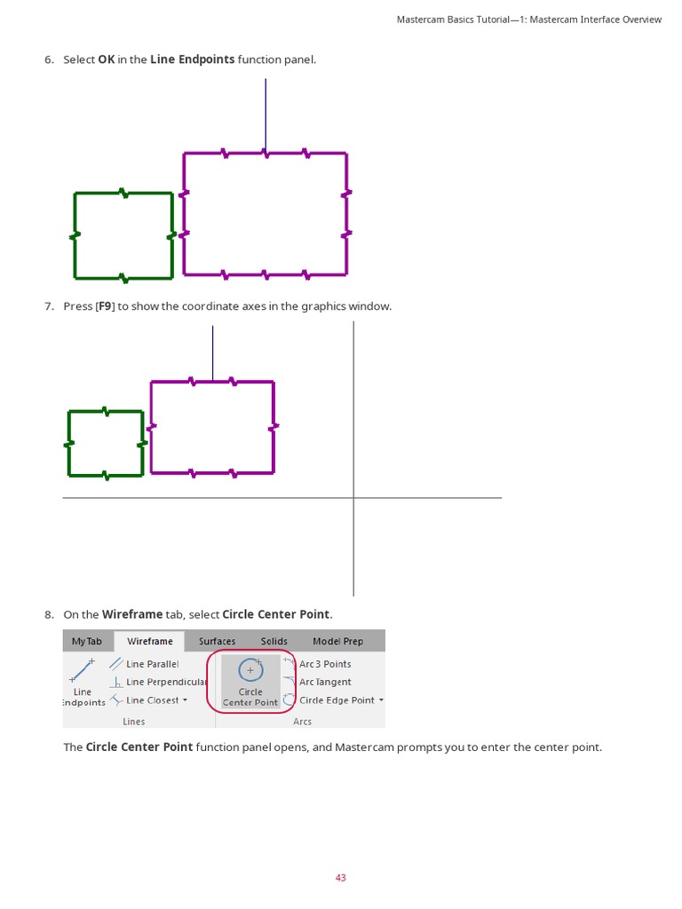 Mastercam 2022 Basics Tutorial - Part15 | PDF