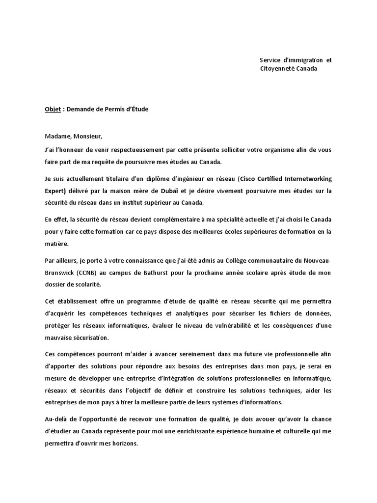 Lettre de Motivation | PDF | Ordinateurs
