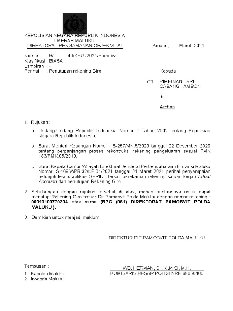 Dit Pamobvit Polda Maluku | PDF Dit Pamobvit Polda Maluku | PDF