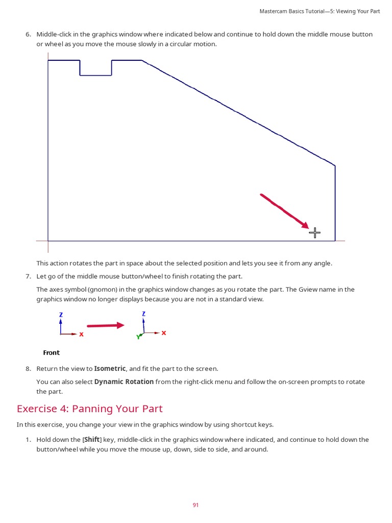 Mastercam 2022 Basics Tutorial - Part31 | PDF | Software | Human–Computer Interaction