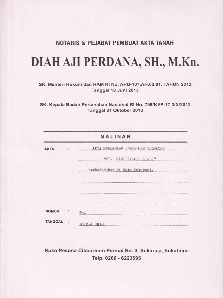 Compro Pt. Galuh | PDF