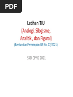 File Soal PDF Tiu Cpns 2025 | PDF