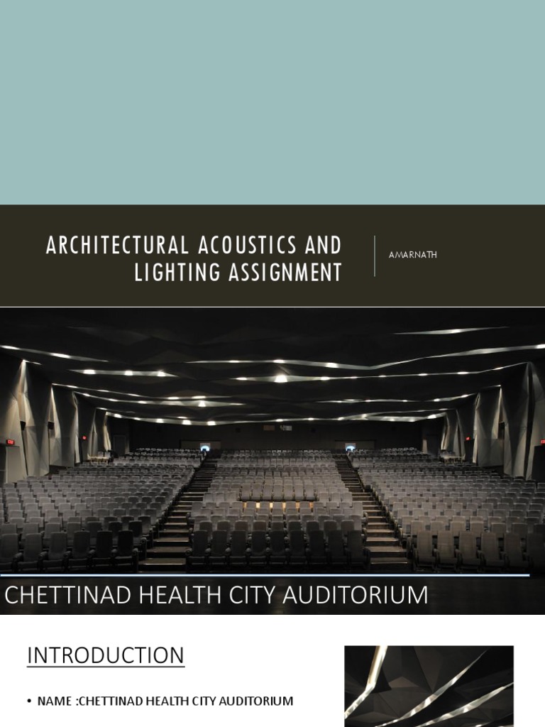 Auditorium PDF-Thesis Case Study | PDF | Glasses | Building Insulation